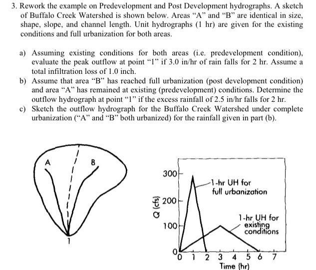 Solved 3. Rework the example on Predevelopment and Post | Chegg.com