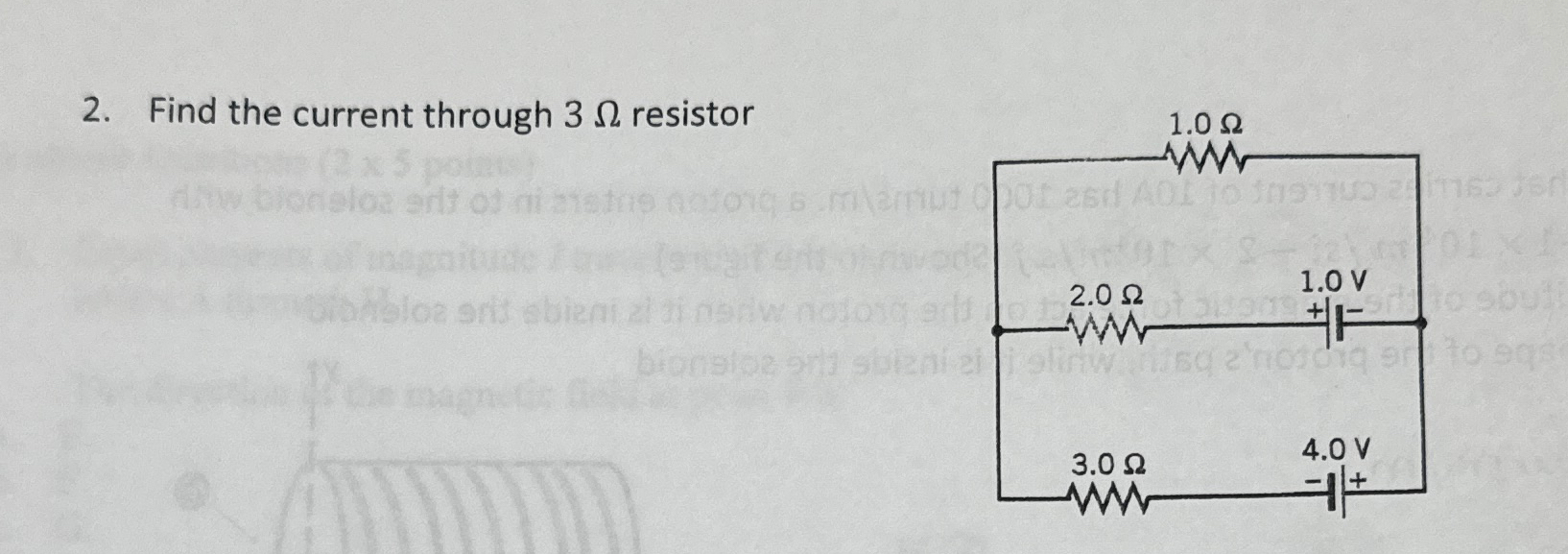 Solved Find The Current Through 3Ω ﻿resistor
