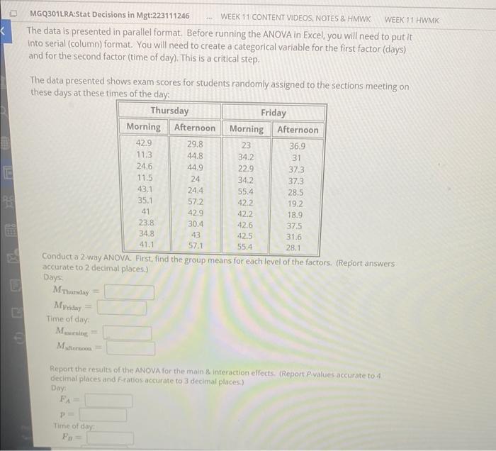 Solved The data is presented in parailel format. Before | Chegg.com