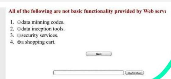Solved All of the following are not basic functionality | Chegg.com