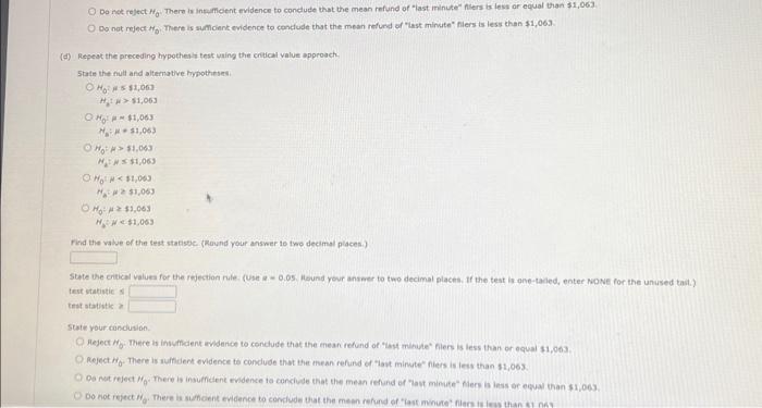 Solved rou nux inend to use the sppreprigte appenox tatle or | Chegg.com