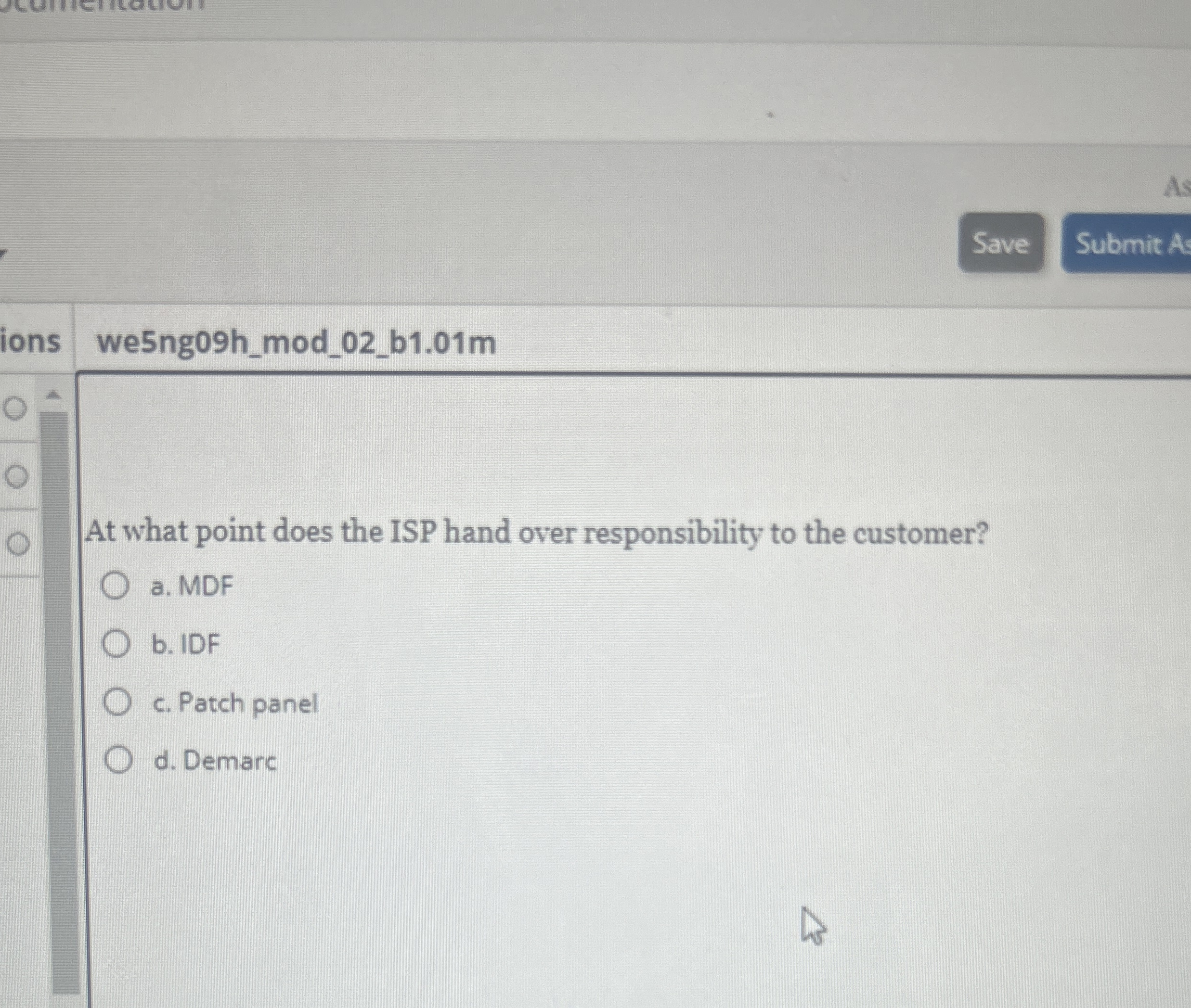 Solved we5ng09h_mod_02_b1.01mAt what point does the ISP hand | Chegg.com