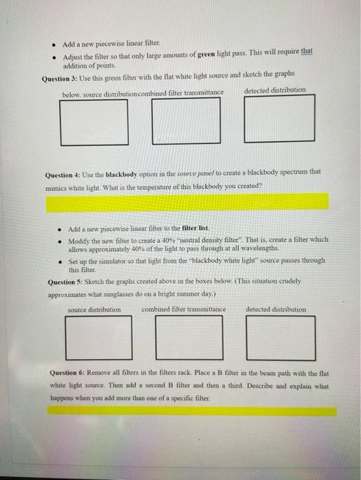 I Lab 5: Blackbody Curves & UBV Filters - Worksheet | Chegg.com