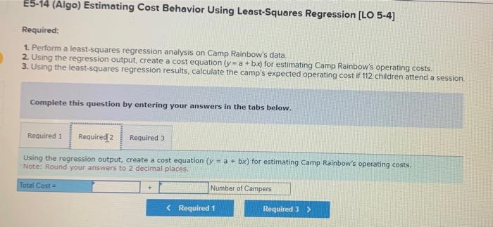 Solved E5-13, E5-14 and E5-16 [LO 5-2, 5-3, 5-4. 5.5] [The | Chegg.com