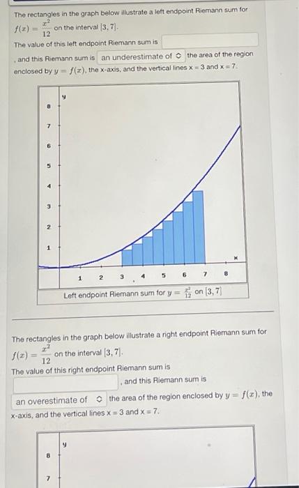 Solved The rectangles in the graph below illustrate a left | Chegg.com