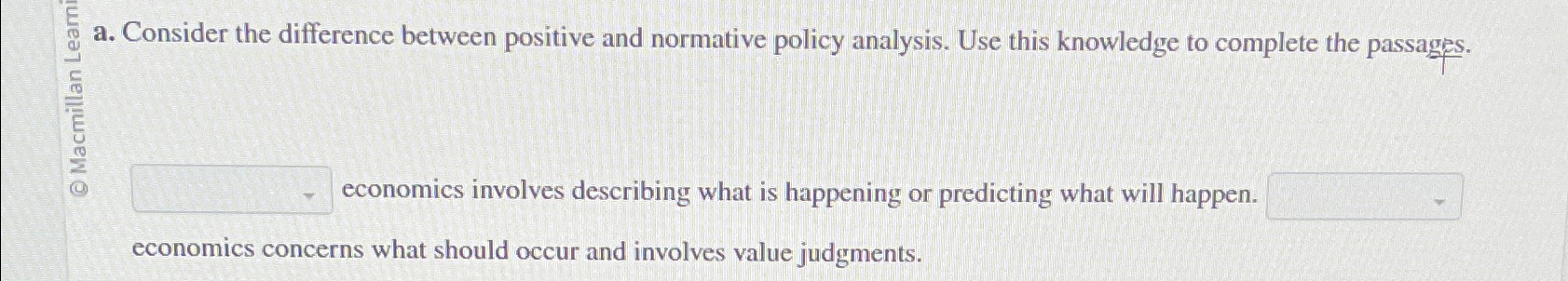Solved E. ﻿Consider the difference between positive and | Chegg.com