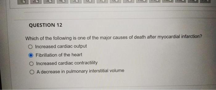 Solved Which of the following is one of the major causes of | Chegg.com
