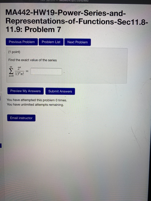 Solved MA442-HW19-Power-Series-and- | Chegg.com