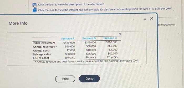 Solved Perform the incremental PW Analysis. Fill-in the | Chegg.com