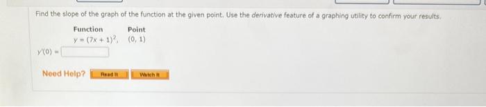 Solved Complete the table to find the derivative of the | Chegg.com
