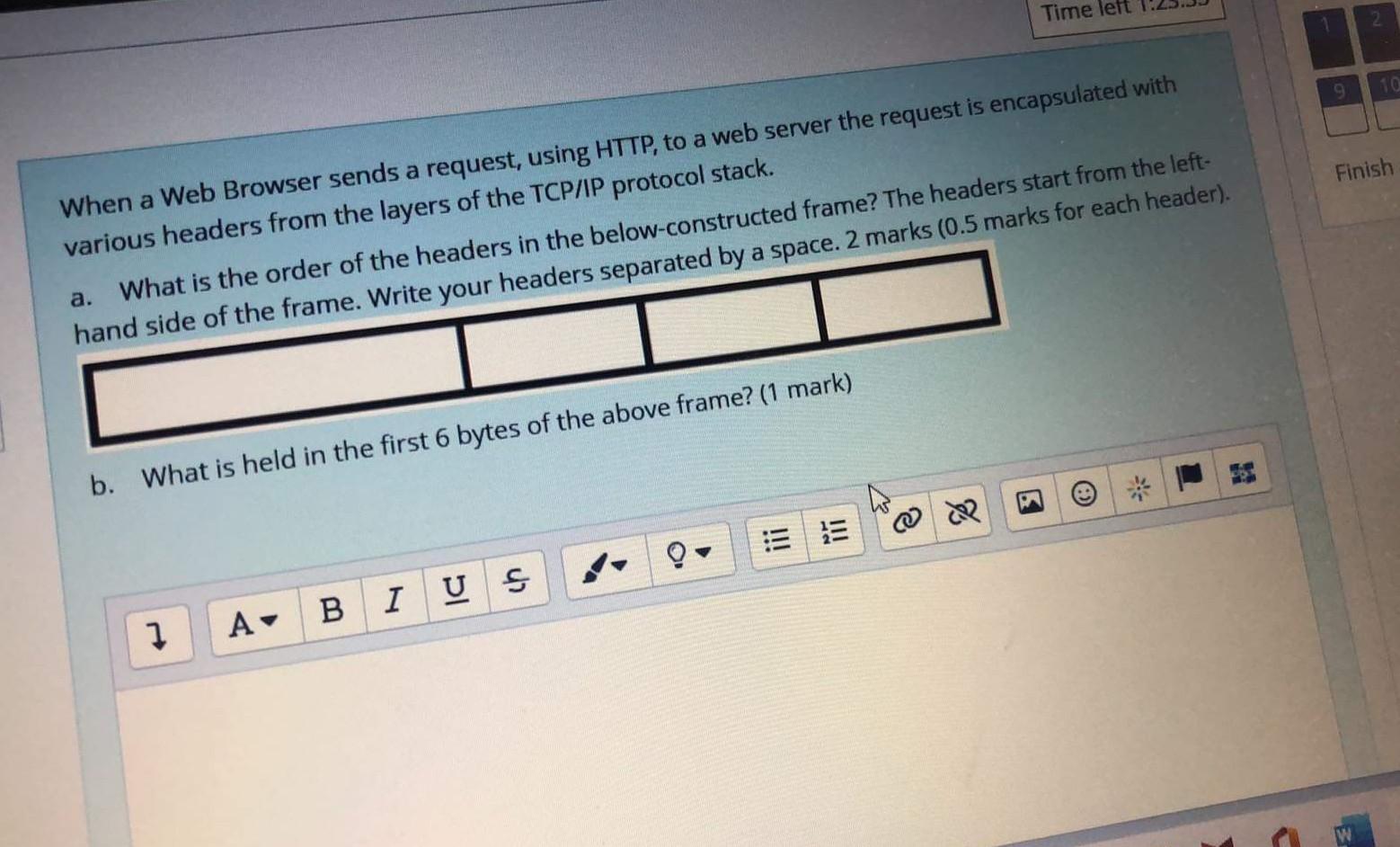 When a Web Browser sends a request, using HTTP, to a | Chegg.com