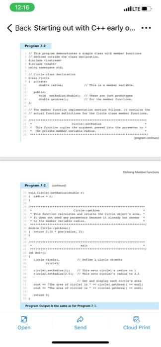 Solved 3.1 Task One Program 7-2 (Page 396-397). Input source | Chegg.com