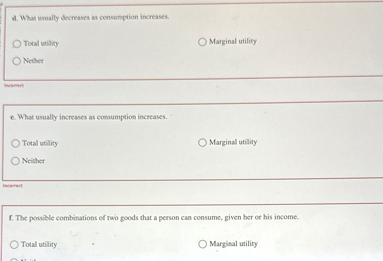 Solved d. ﻿What usually decreases as consumption | Chegg.com