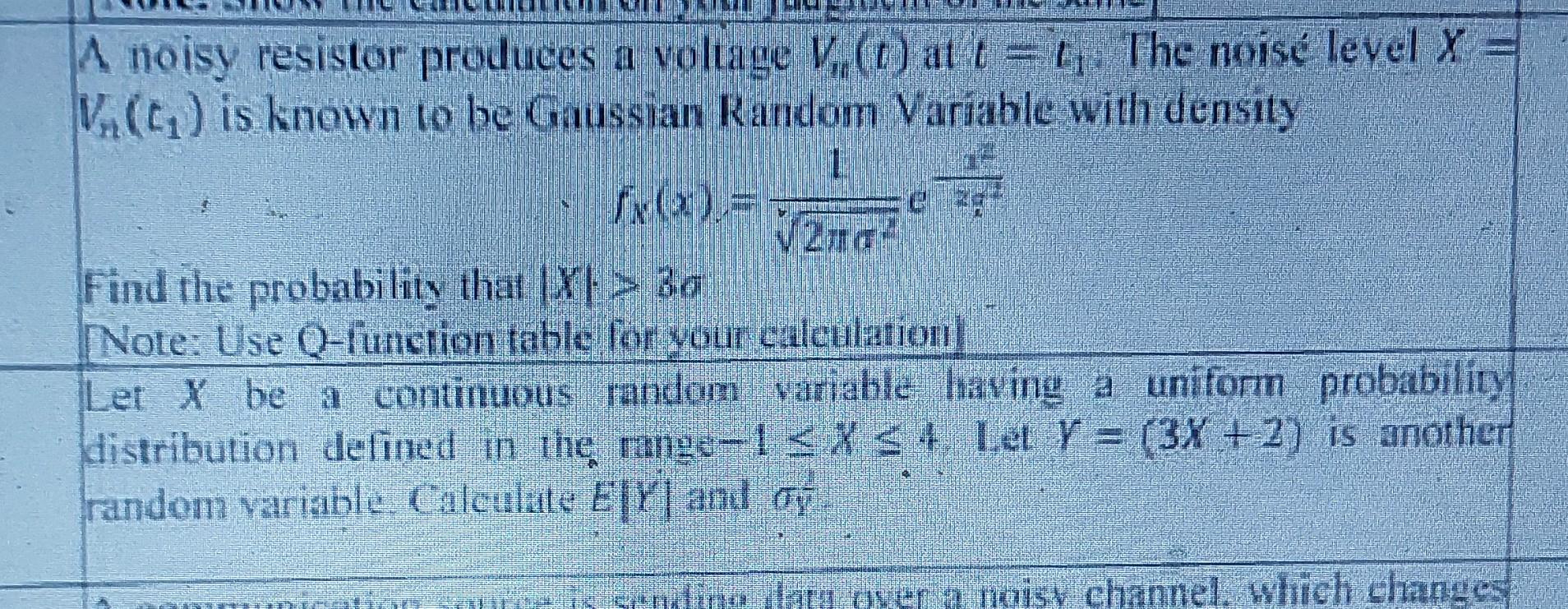 Solved Suppose a random variable has CDI given by | Chegg.com