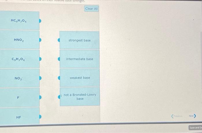 Solved 1) ClO−(aq)+HCN(aq)⇌HClO(aq)+CN−(aq) 2) | Chegg.com