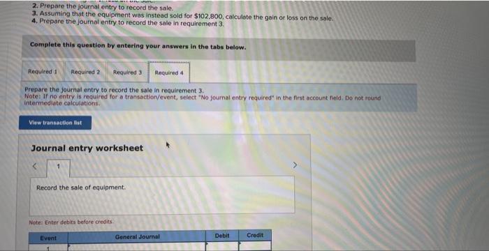 Solved Exercise 11-10 (Algo) Disposal of property, plant, | Chegg.com