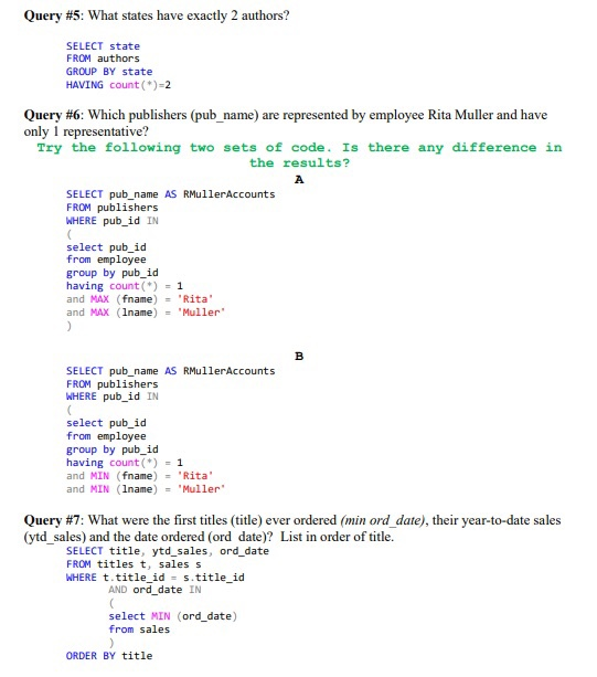 Solved Query #4: Query dbo.titles and dbo.roysched tables. | Chegg.com