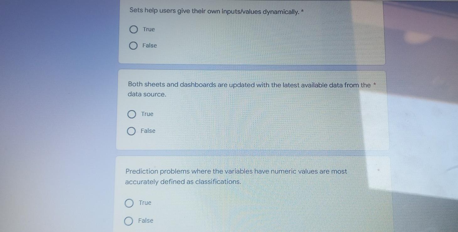 Solved Sets Help Users Give Their Own Inputsvalues