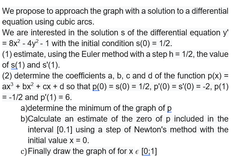 Solved Hello, can you help me with the Advance Math | Chegg.com
