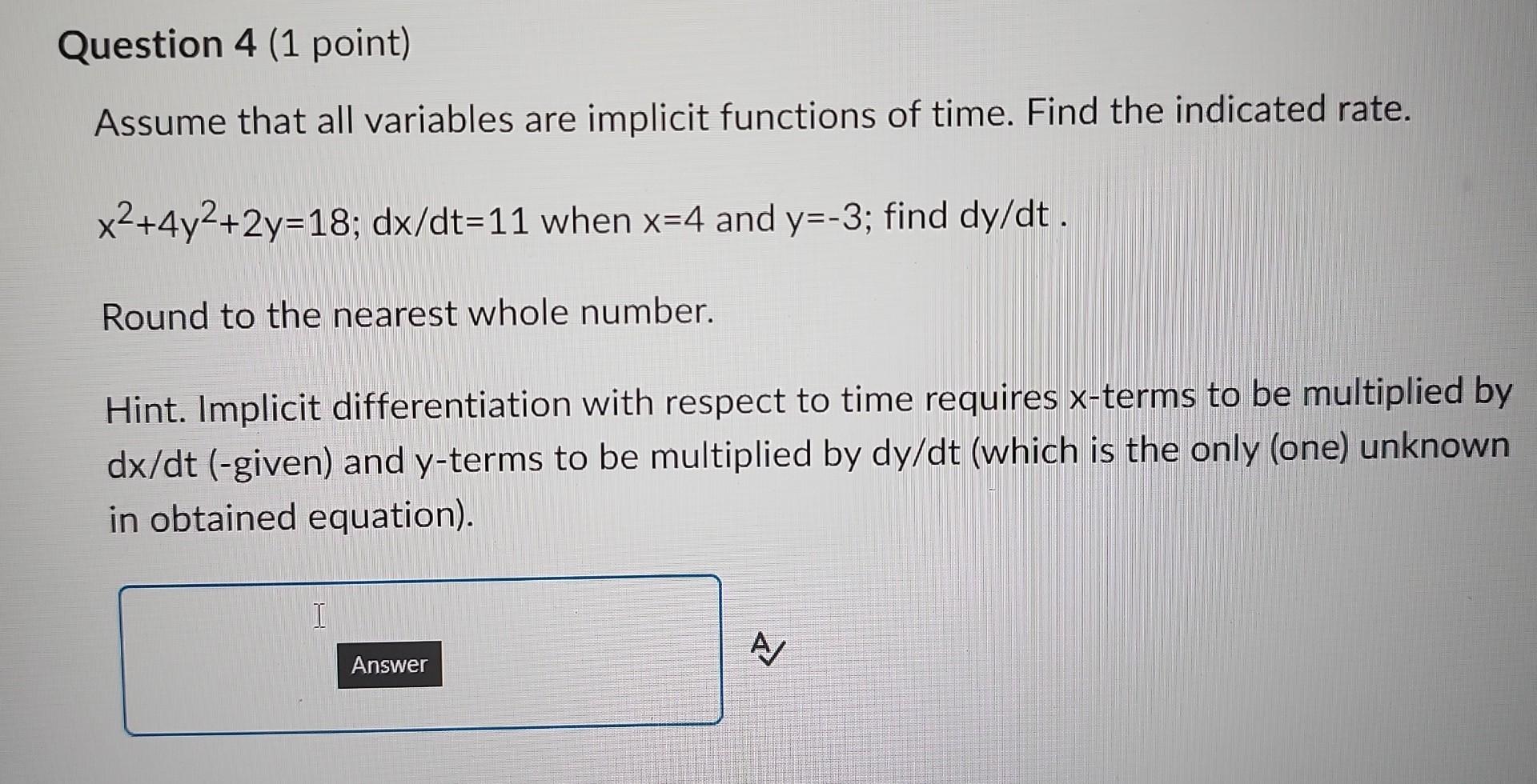Solved Assume that all variables are implicit functions of | Chegg.com