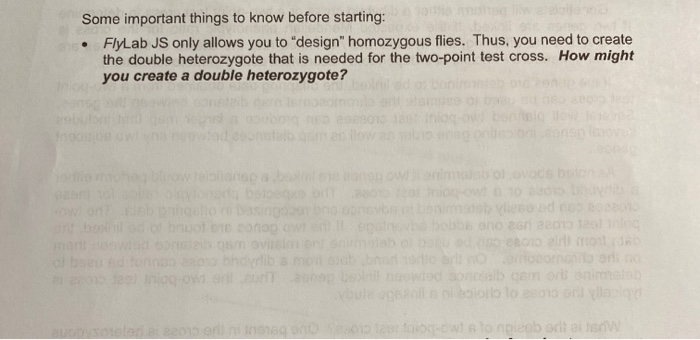 Solved Some important things to know before starting: • | Chegg.com