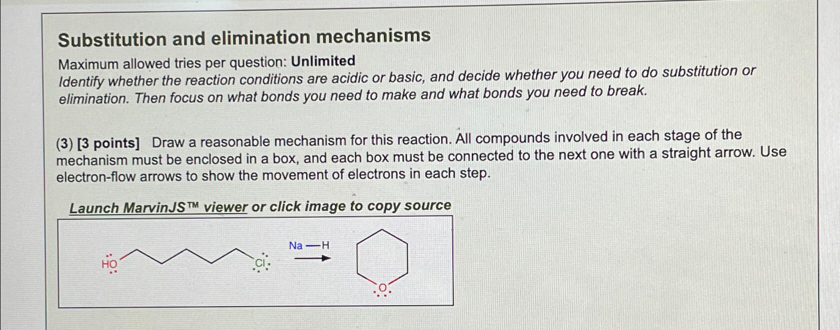 Solved Substitution and elimination mechanismsMaximum | Chegg.com
