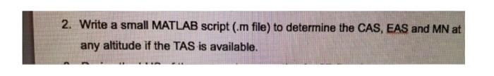 Solved 2. Write a small MATLAB script (.m file) to determine | Chegg.com