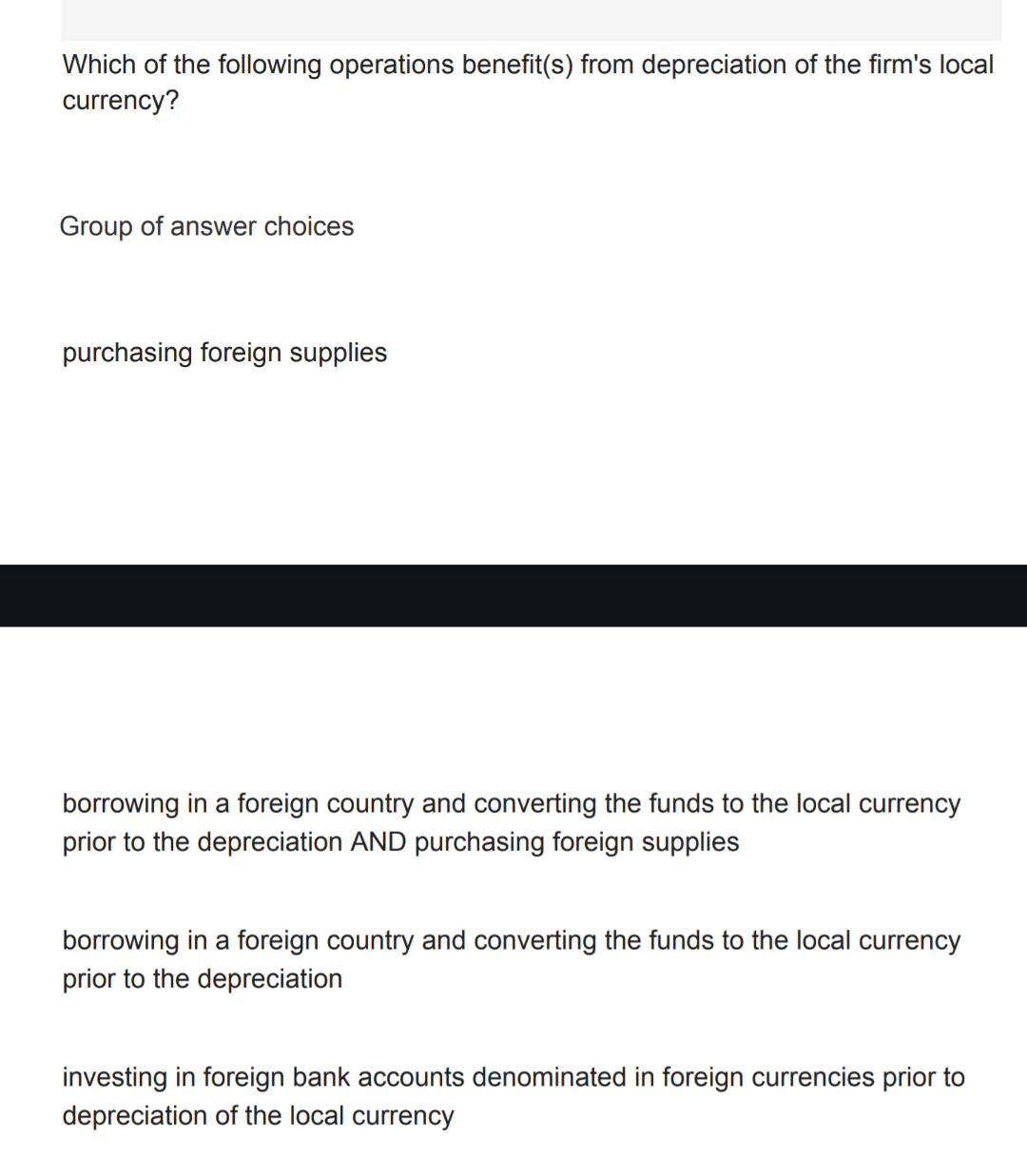 Solved Which of the following operations benefit(s) from | Chegg.com