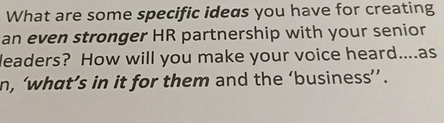 Solved What are some specific ideas you have for creating an | Chegg.com