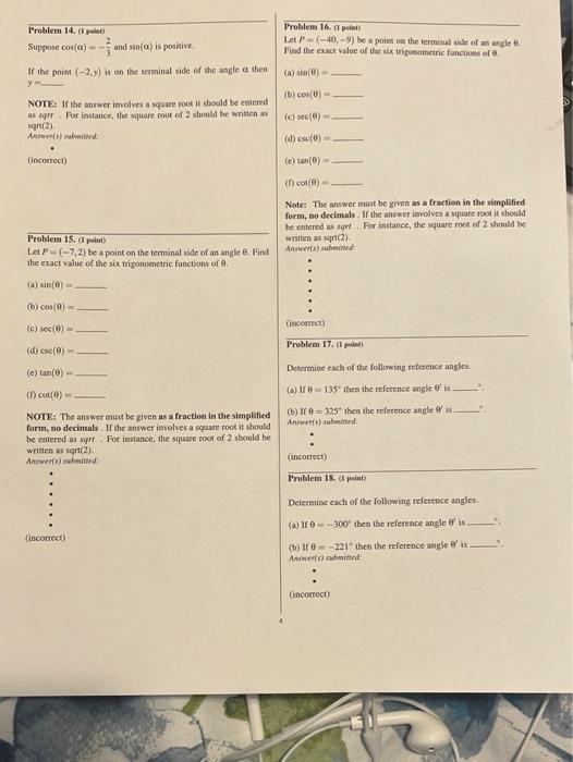 Solved Problem 10. paint Evaluate the following expressions. | Chegg.com