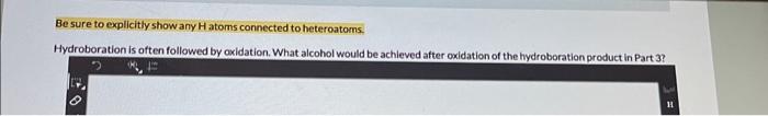 Solved Hydroboration can occur when alkenes react with | Chegg.com