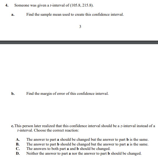 Solved Please explain by hand and using a TI-84 ﻿calculator, | Chegg.com