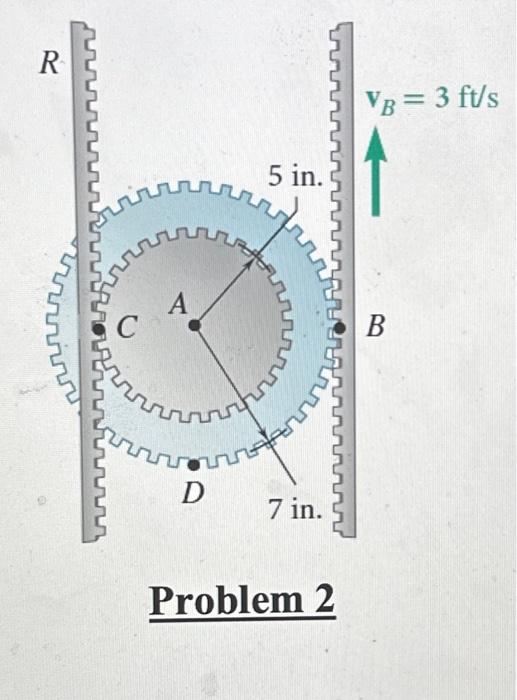 Solved FIUNIEMLThe double gear rolls on the stationary left | Chegg.com