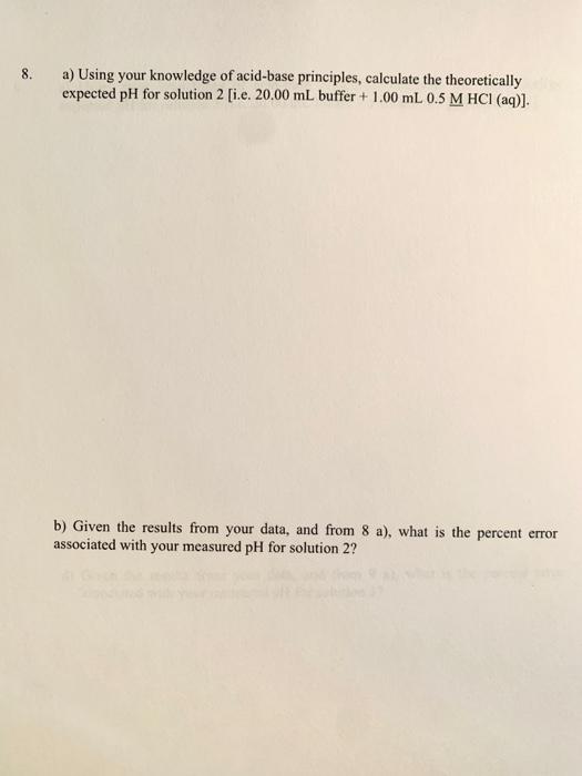 Solved DATA: Labs MAKING THE BUFFER Target volume of | Chegg.com