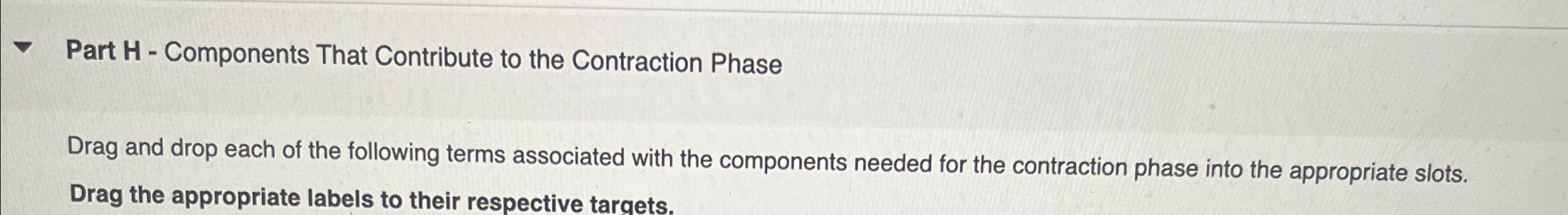 Solved Part H - ﻿Components That Contribute to the | Chegg.com