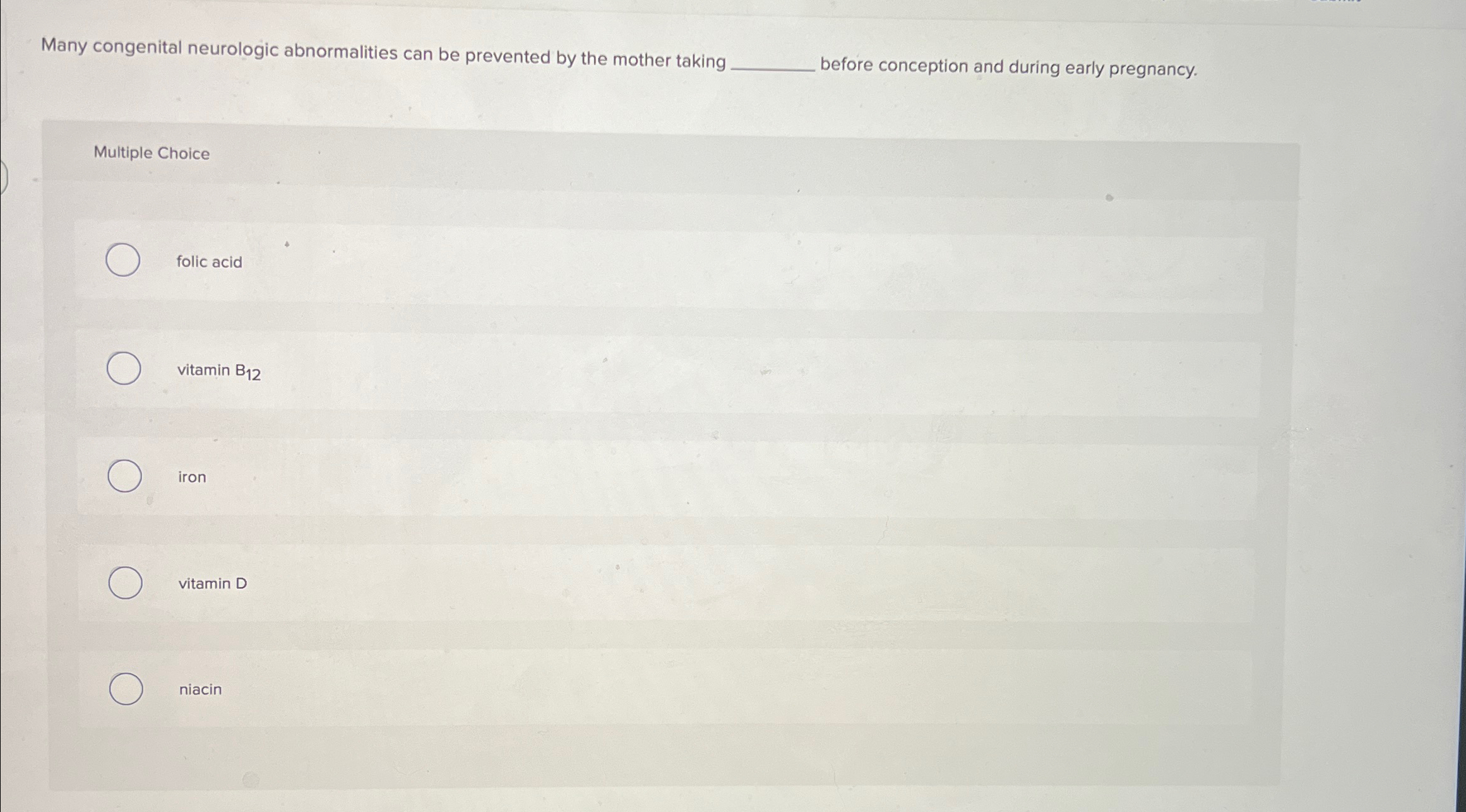 Solved Many congenital neurologic abnormalities can be | Chegg.com