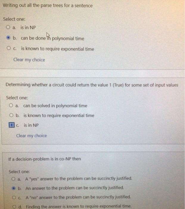 Solved Writing out all the parse trees for a sentence Select | Chegg.com