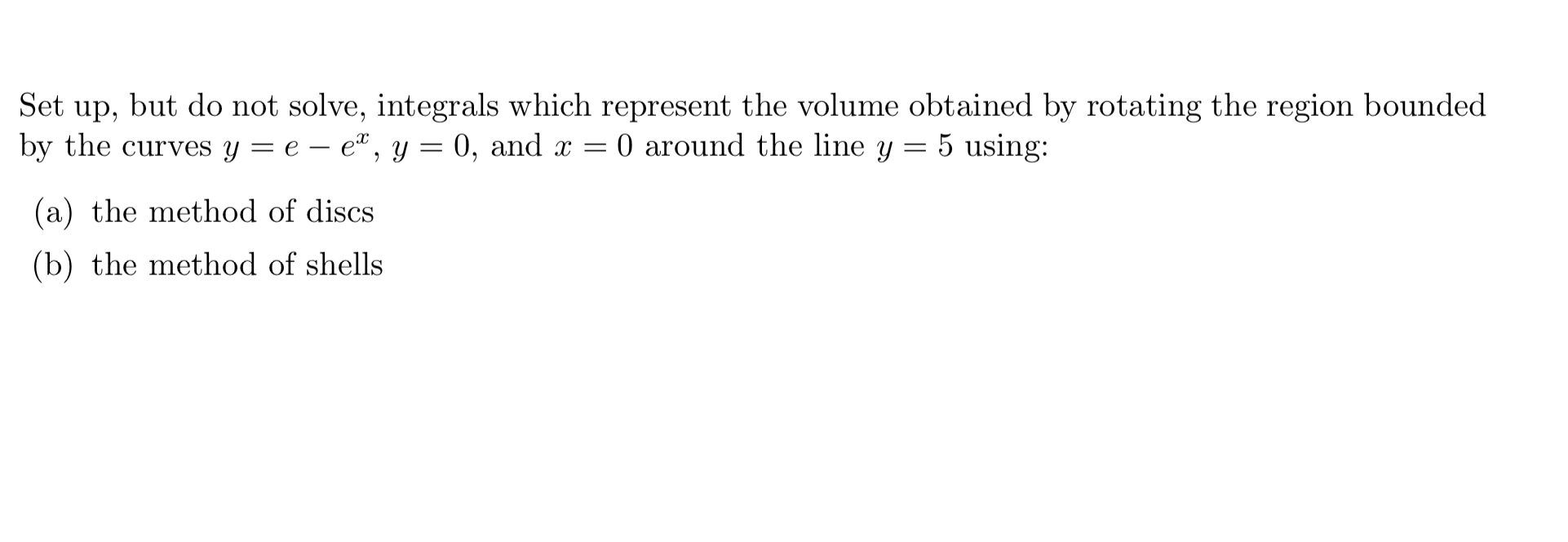 Solved Set up, ﻿but do not solve, integrals which represent | Chegg.com