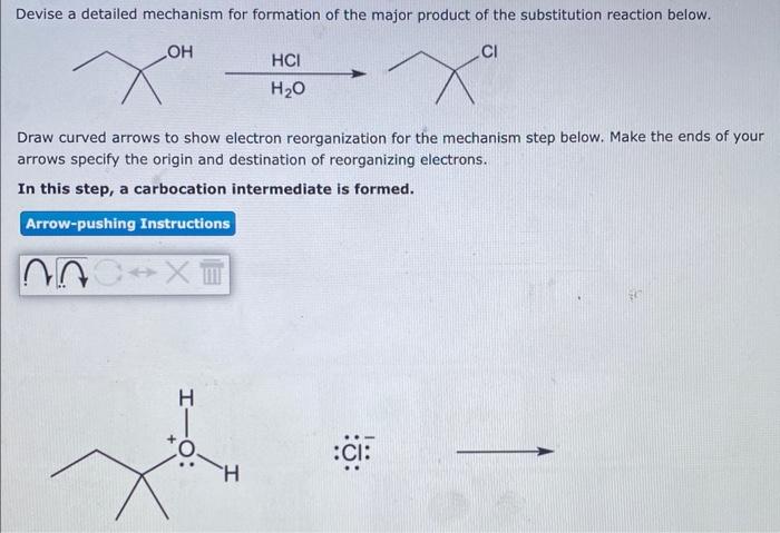 Solved Devise a detailed mechanism for formation of the | Chegg.com