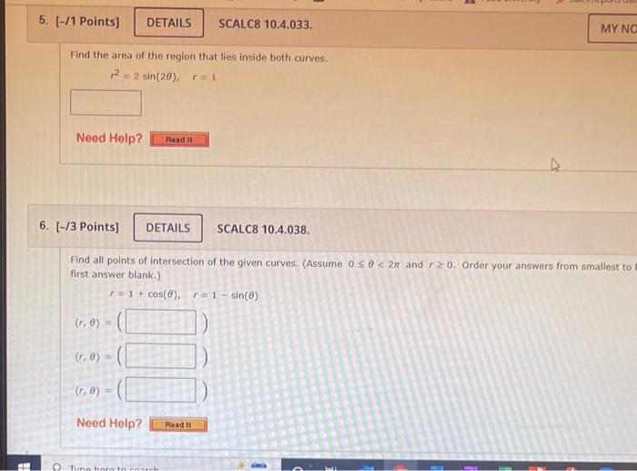 Solved Find the area of the region that is bounded by the | Chegg.com