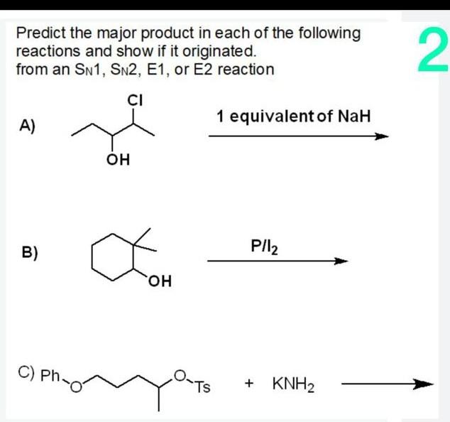 Solved Predict the product and write the complete stepwise | Chegg.com