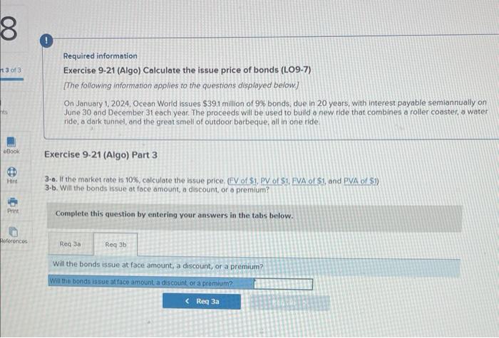 Solved Required information. Exercise 9-21 (Algo) Calculate | Chegg.com