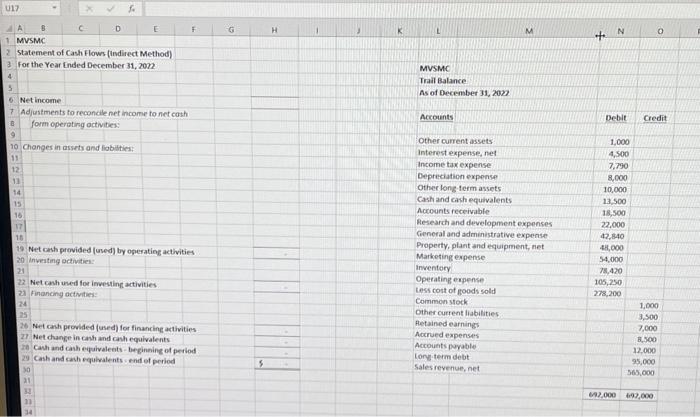 Solved breaking down the information to create/input | Chegg.com