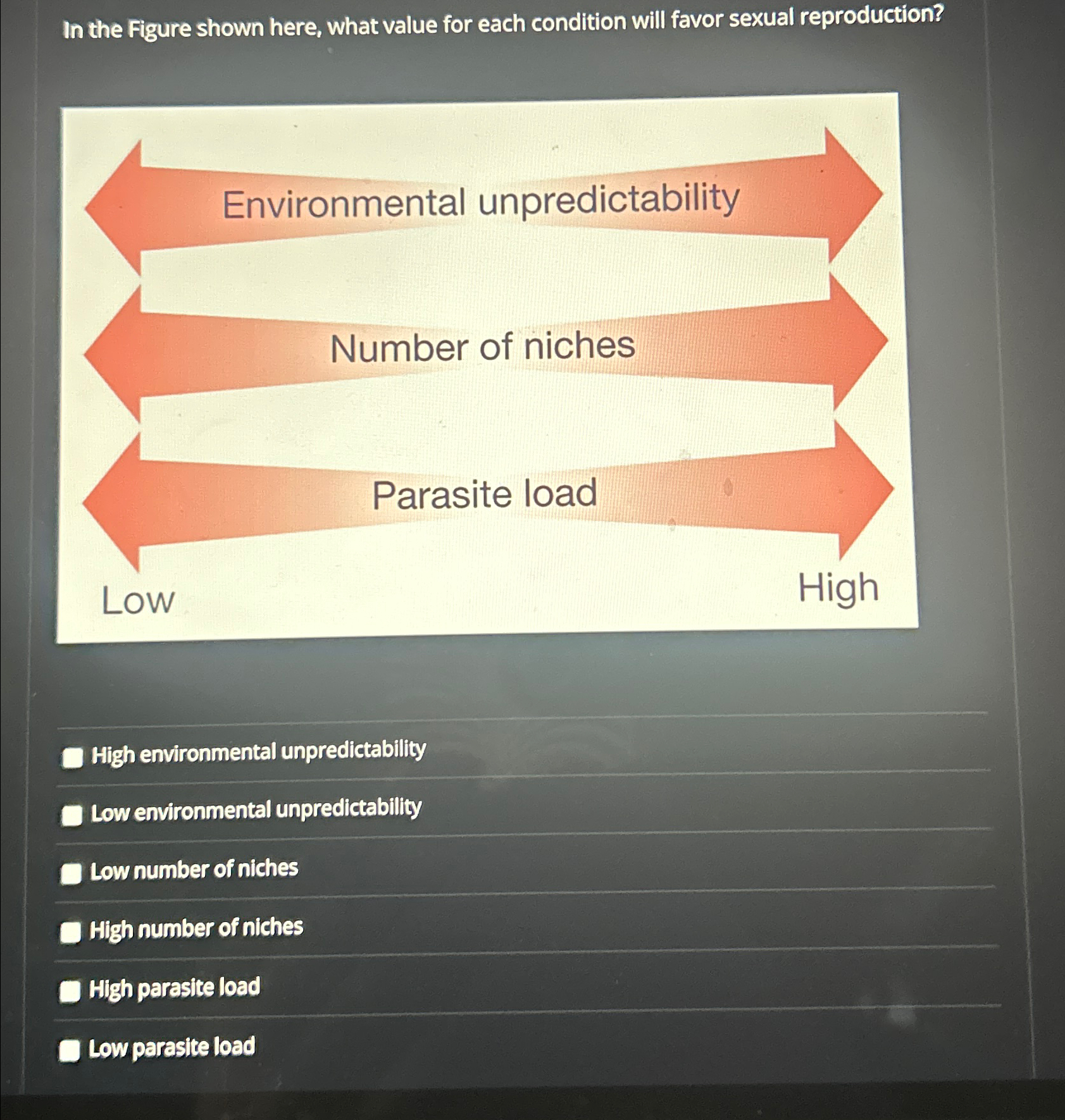 Solved In the Figure shown here, what value for each | Chegg.com