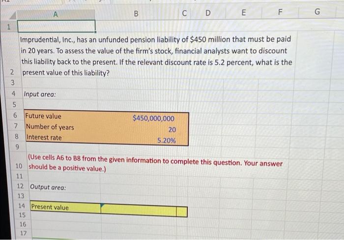 Solved Imprudential, Inc., has an unfunded pension liability | Chegg.com