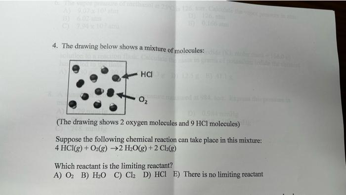 Solved 4. The drawing below shows a mixture of molecules: | Chegg.com Solved 4. The drawing below shows a mixture of molecules: | Chegg.com