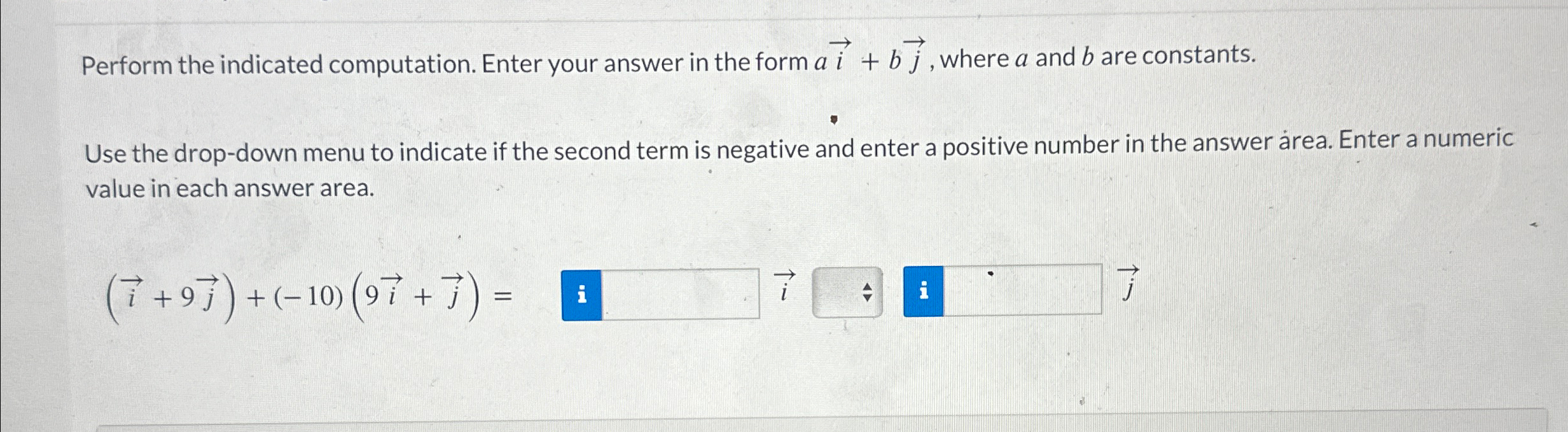 Solved Perform the indicated computation. Enter your answer | Chegg.com