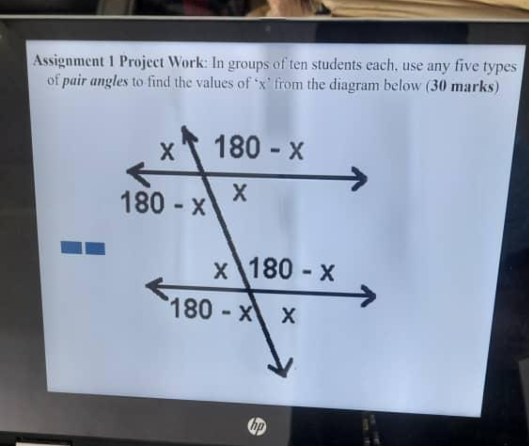 Solved use any five typeof pair angles to find the values of | Chegg.com
