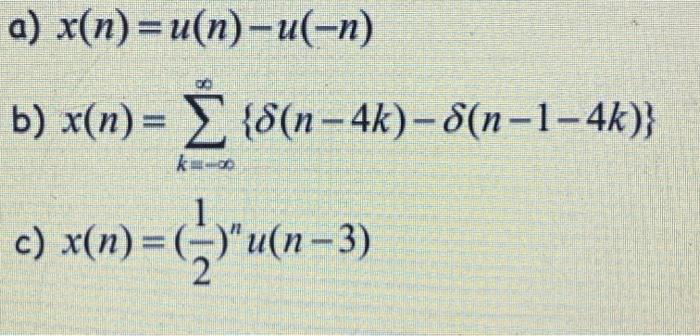 Solved Determine whether the following signals are periodic. | Chegg.com
