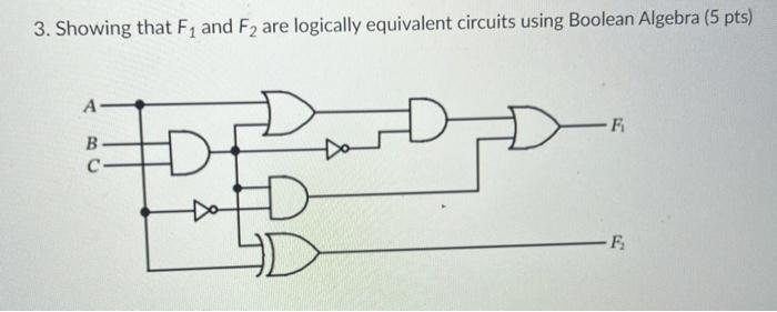 Solved 3. Showing that F1 and F2 are logically equivalent | Chegg.com Solved 3. Showing that F1 and F2 are logically equivalent | Chegg.com
